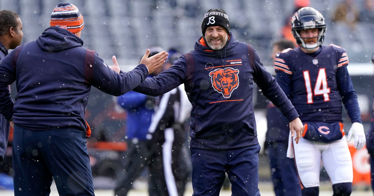 Bears’ Nagy focused on ending year with win, not his future | The ...