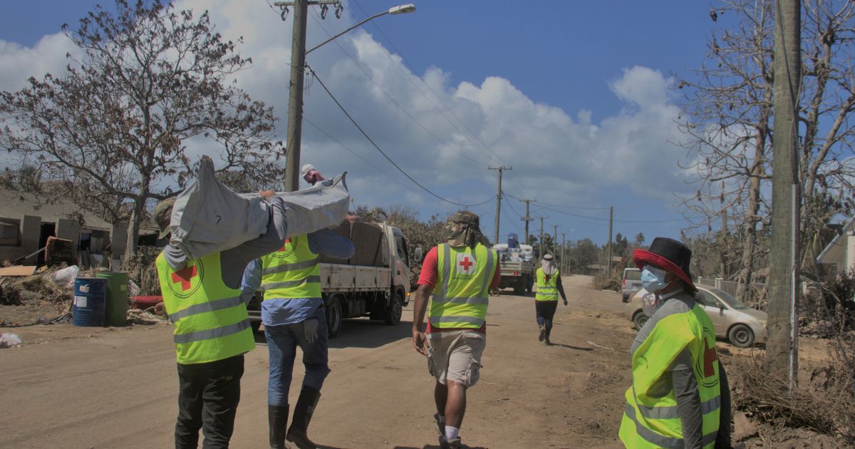 4 Japanese planes fly more aid to Tonga after volcanic blast | The ...