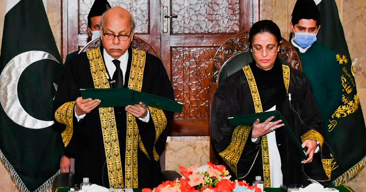 First woman judge sworn into Pakistan’s Supreme Court | The Seattle Times