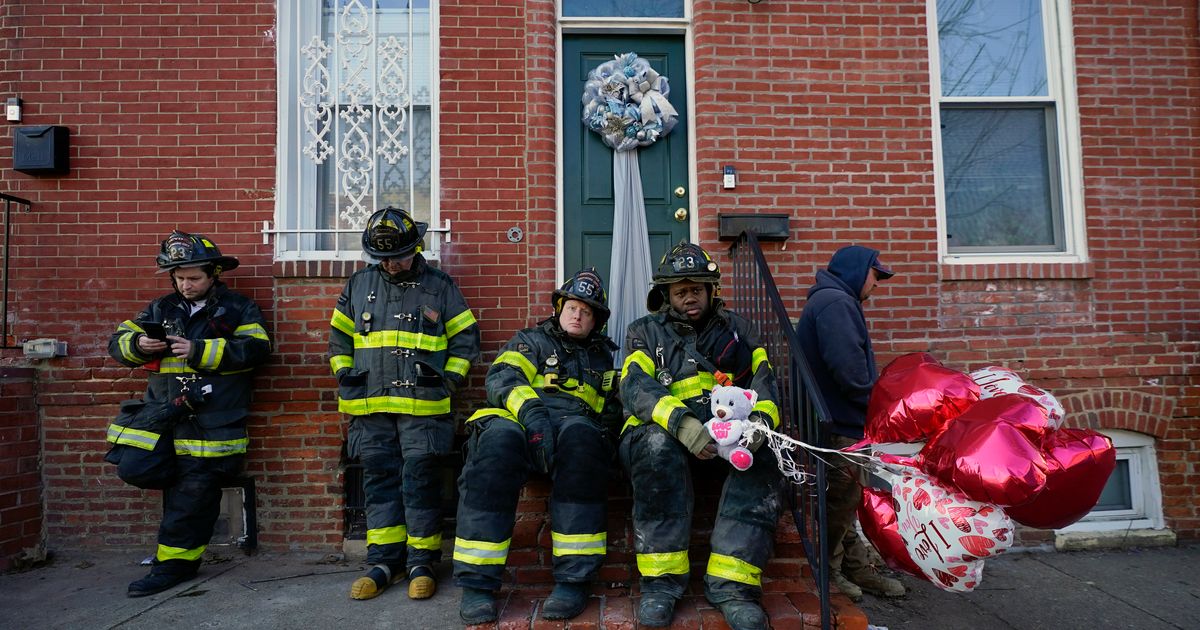 Chief: Firefighter in fiery home collapse in fair condition | The ...