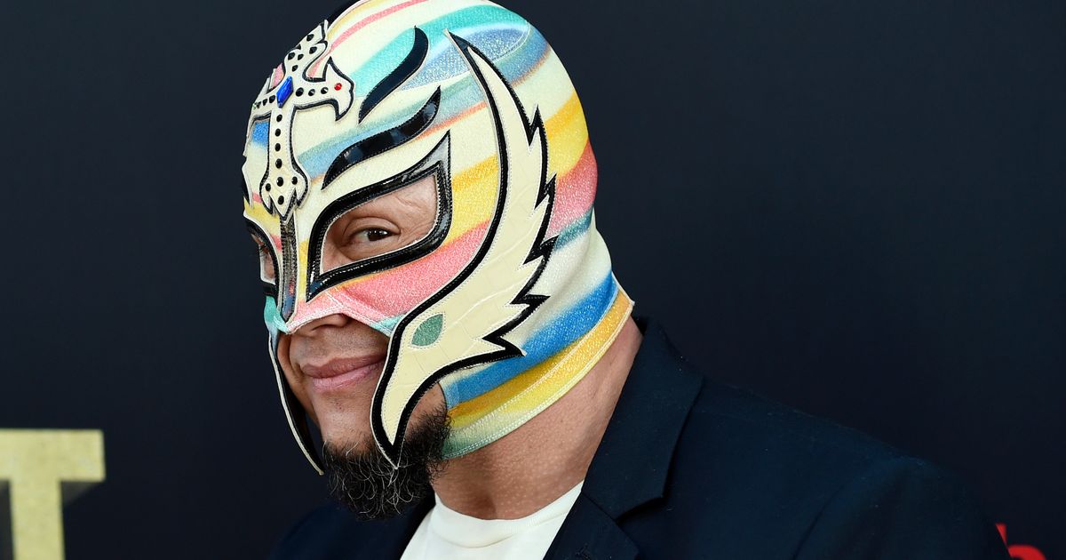 Rey Mysterio flying high as cover star for WWE 2K22 | The Seattle Times