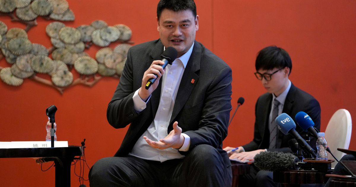 Former NBA great Yao Ming addresses Peng Shuai, Olympics | The Seattle ...