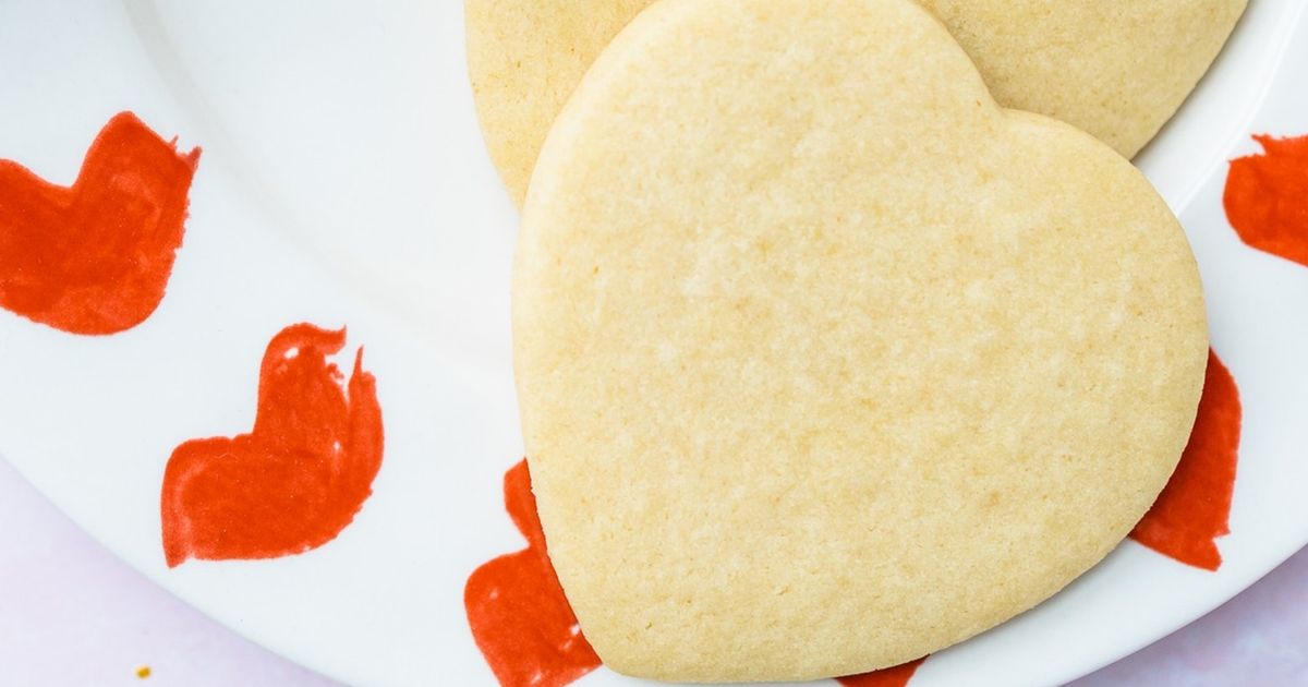 Celebrate love all February long with these heart-shaped sugar cookies ...