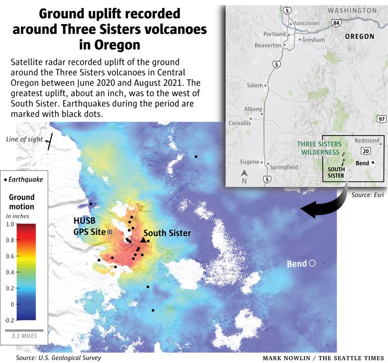 Three Sisters Volcano Eruption 18 Of The Most Active Volcanoes In The