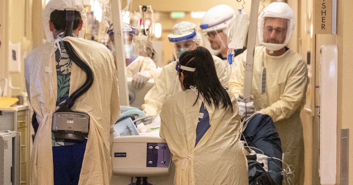 COVID cases, hospitalizations dropping in Western WA | The Seattle Times