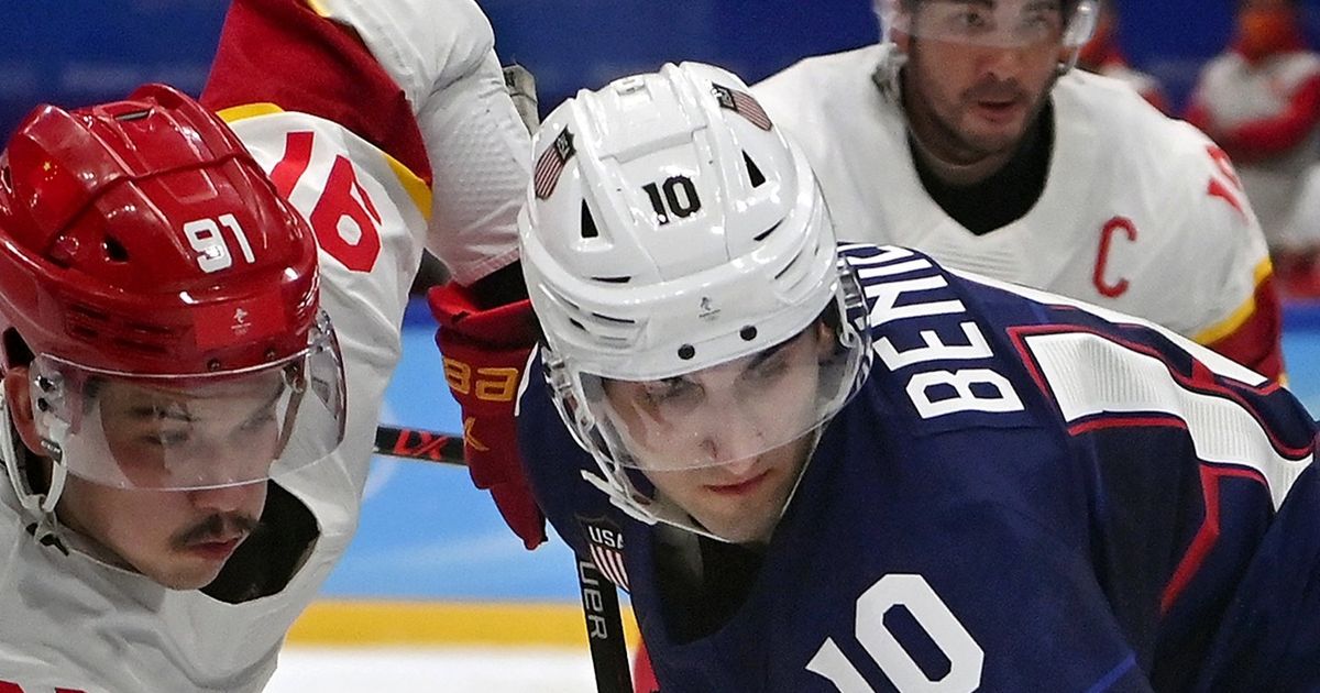 Kraken prospect Matty Beniers relishing his time with U.S. Olympic men ...