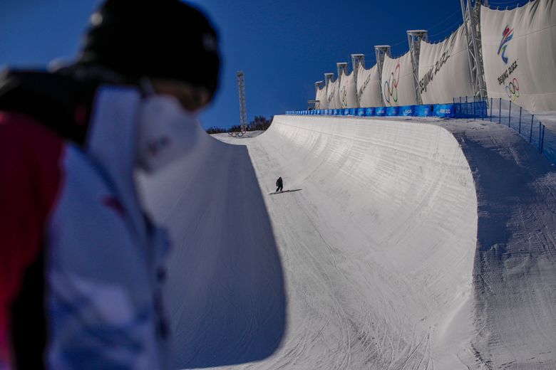 Half Pipe Skiing Olympics