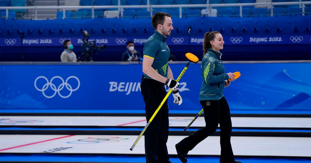 Aussies curlers out of Olympics, back in, then win 1st game | The ...