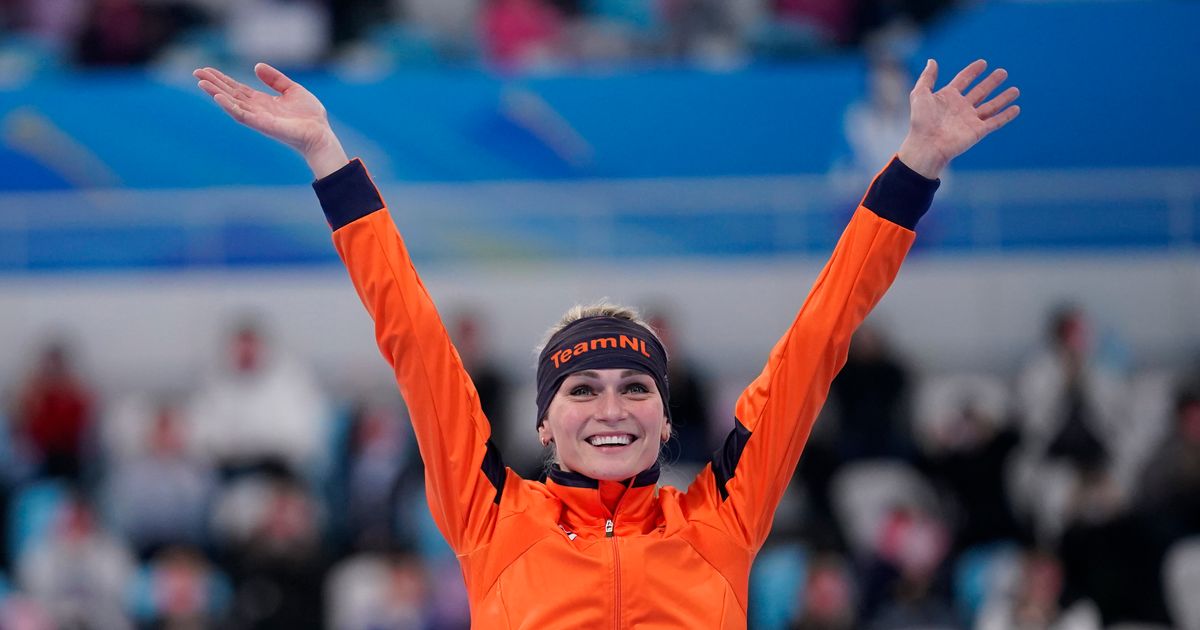 Schouten gives Dutch 1st speedskating gold at Olympics | The Seattle Times