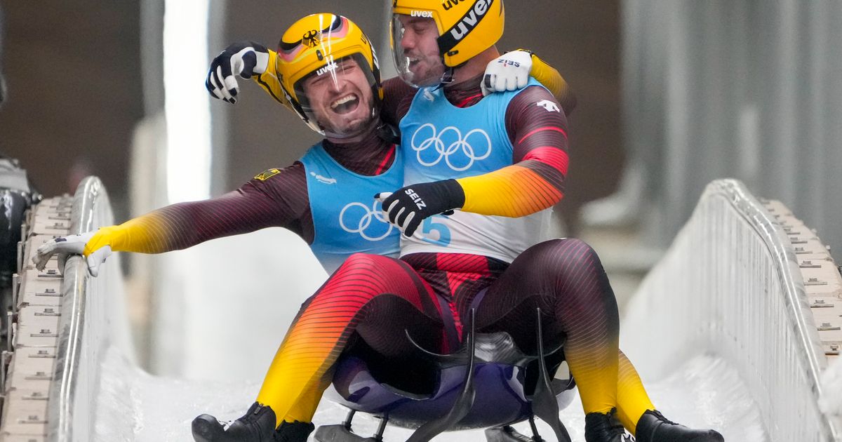 In Olympic doubles luge, Germany reigns supreme once again | The ...