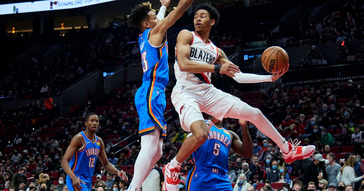 Thunder win 3rd straight with 96-93 victory over Portland | The Seattle ...