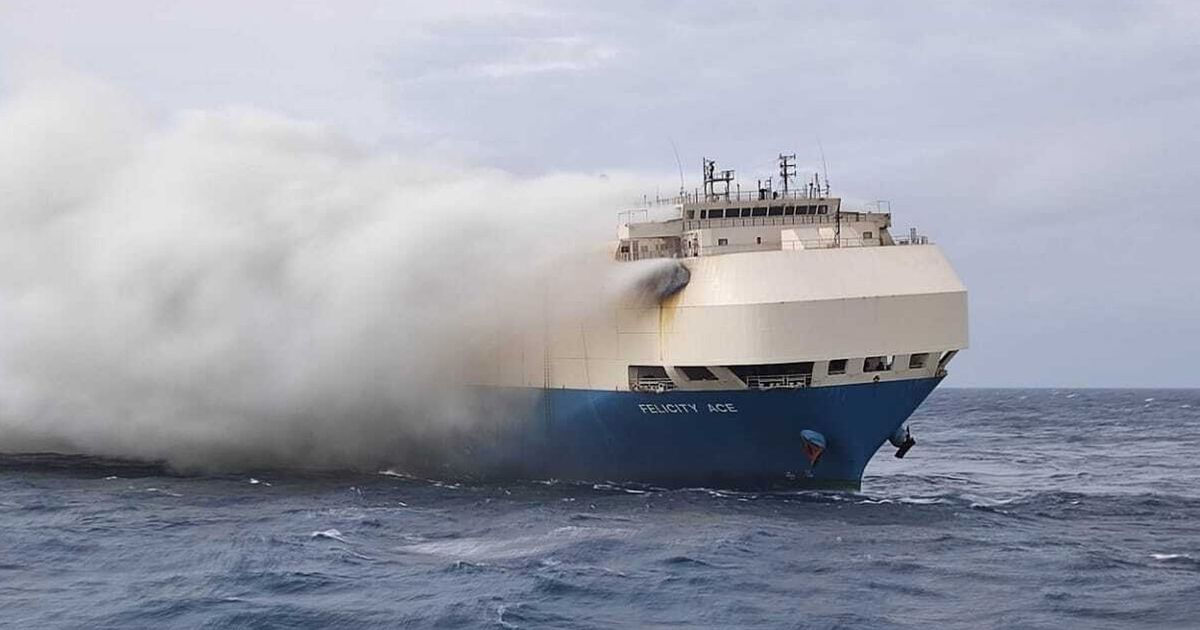 Massive cargo ship carrying cars sinks in mid-Atlantic | The Seattle Times