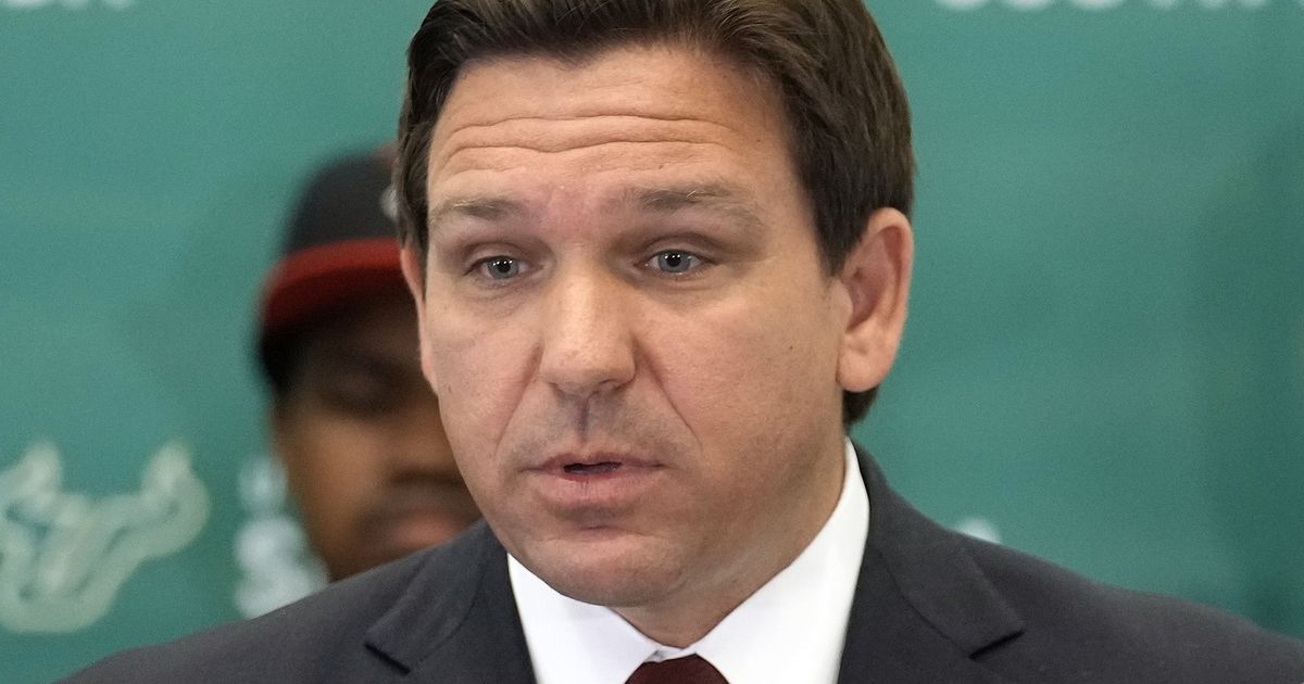 Florida Gov DeSantis berates students for wearing masks | The Seattle Times