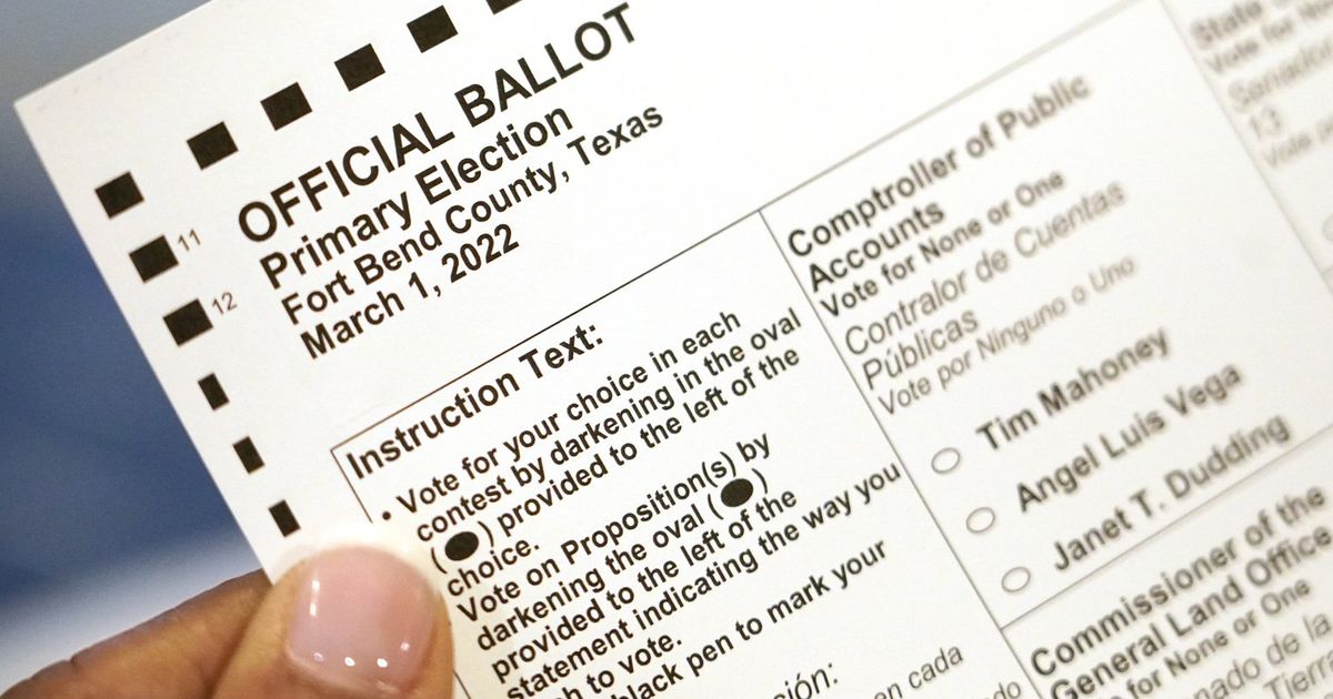 Texas mail ballot rejections soar under new restrictions | The Seattle ...