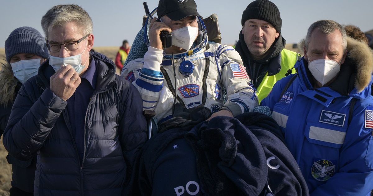 US astronaut ends record spaceflight with Russian ride home | The ...