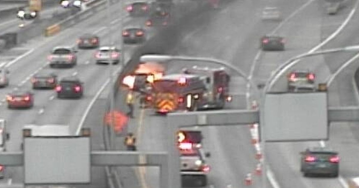 All lanes of northbound I-5 in downtown Seattle reopen after car fire ...