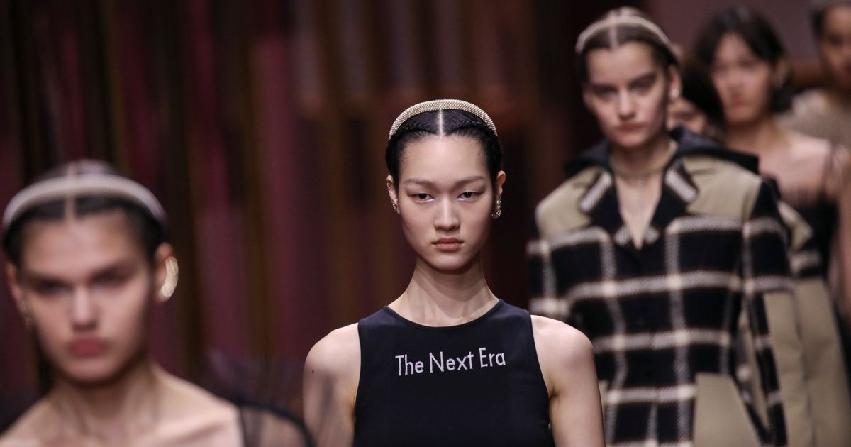 Dior reimagines feminist fashion in history in Paris show | The Seattle ...