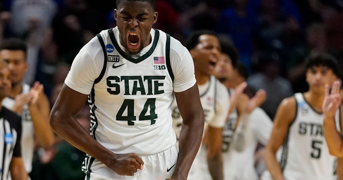 Michigan State survives, edges Davidson 74-73 in NCAAs | The Seattle Times