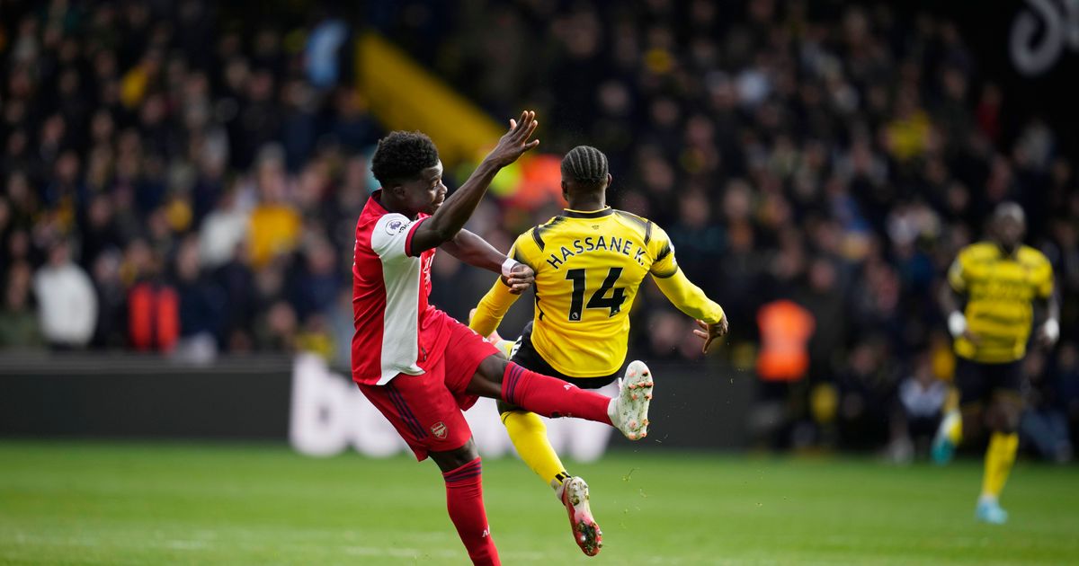 Saka inspires Arsenal to 3-2 victory over Watford in EPL | The Seattle ...