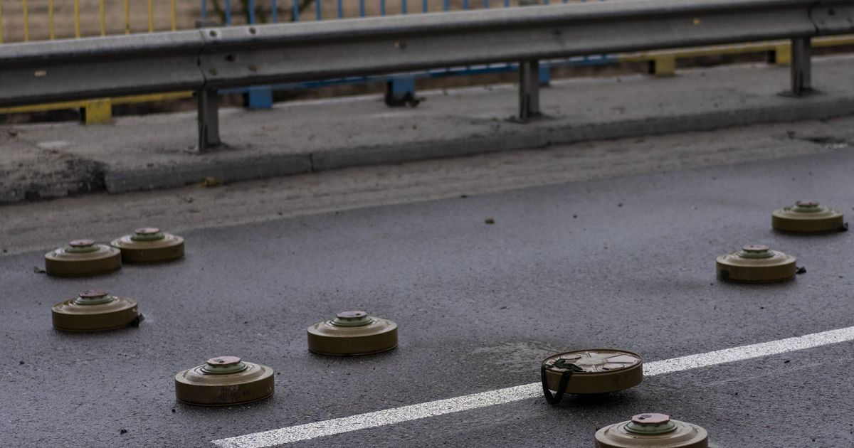 Russia urged to stop using land mines in its war in Ukraine | The ...