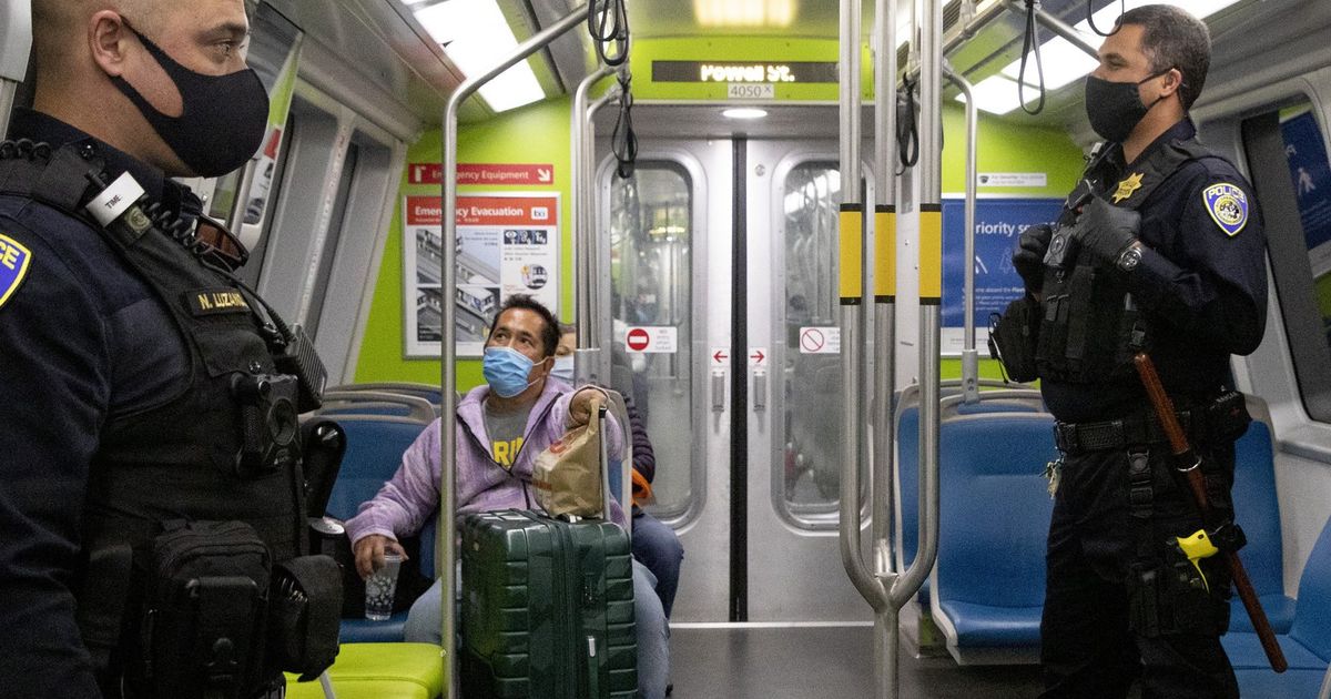 Masks back by popular demand on San Francisco BART trains | The Seattle ...