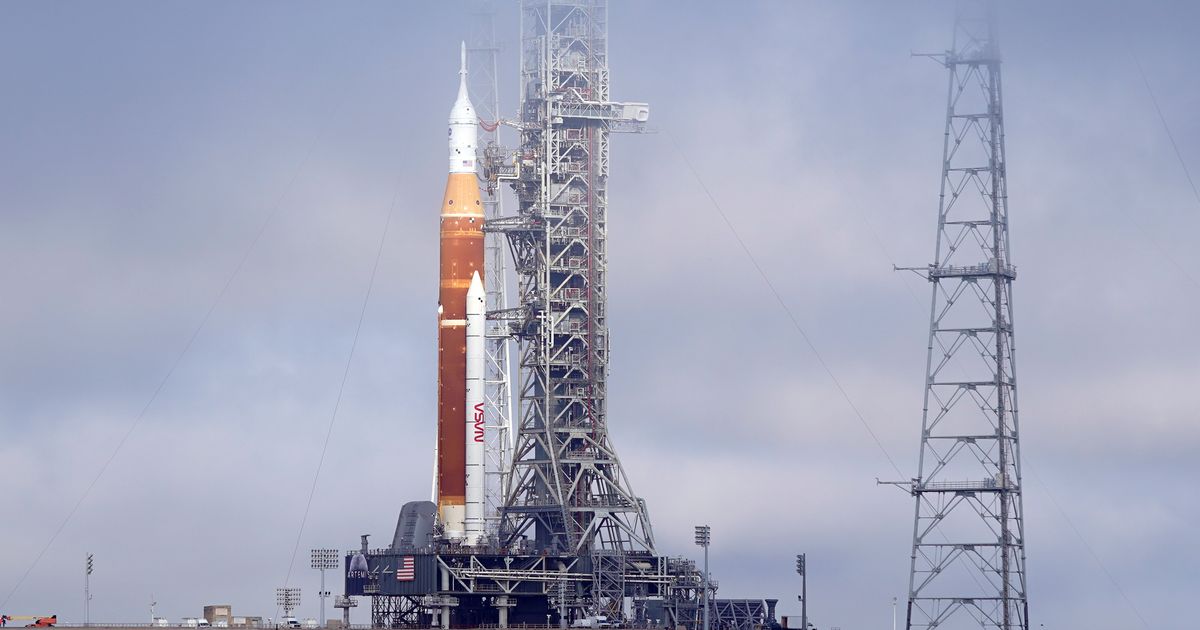 Dress rehearsal: NASA moon rocket’s last test before launch | The ...