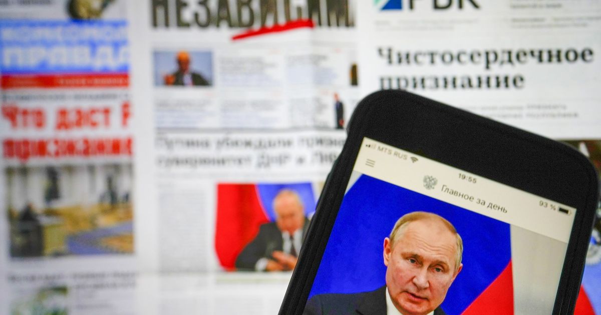 Putin gives a master class on why autocrats control the media | The ...