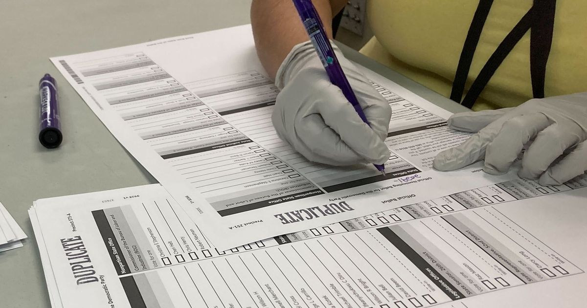 Blurry ballot barcodes delay Oregon House primary results | The Seattle ...