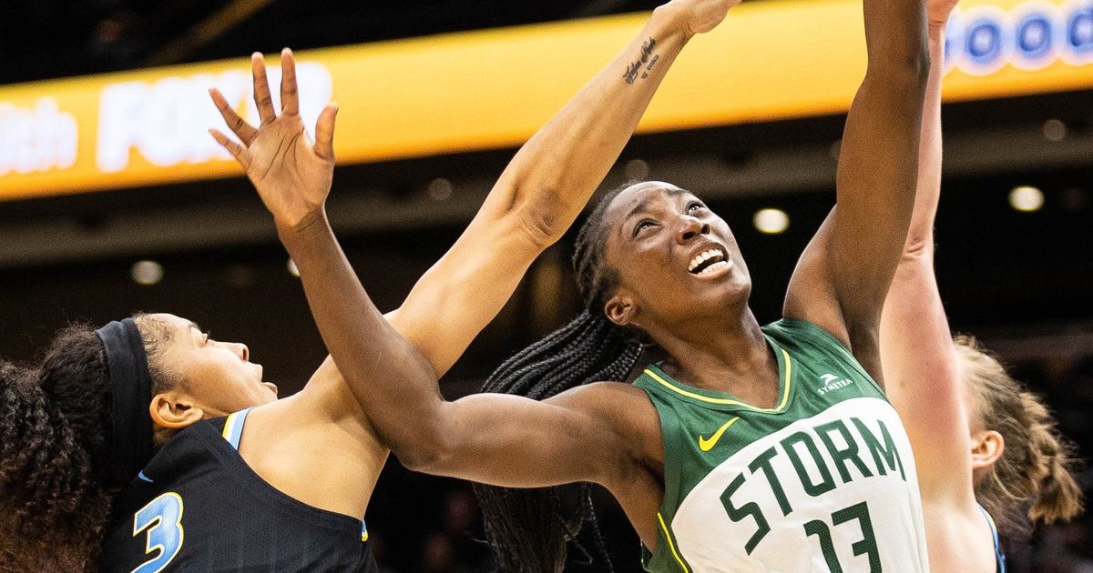 Photos: Seattle Storm host the Chicago Sky | The Seattle Times