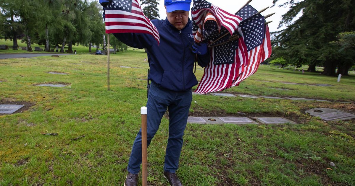Seattle cemetery prepares to honor those who served | The Seattle Times