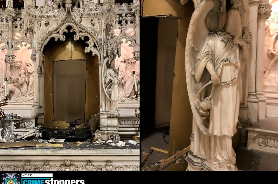 $2M relic stolen, angel statue beheaded at Brooklyn church | The ...