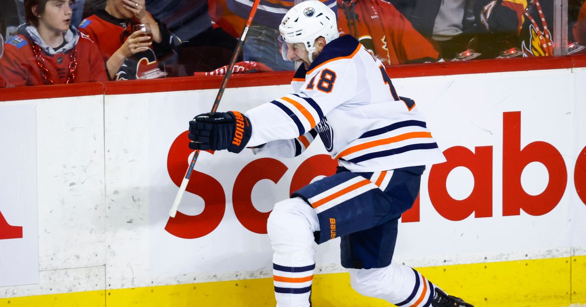 Oilers rally past Flames 5-3 in Game 2 to even series | The Seattle Times