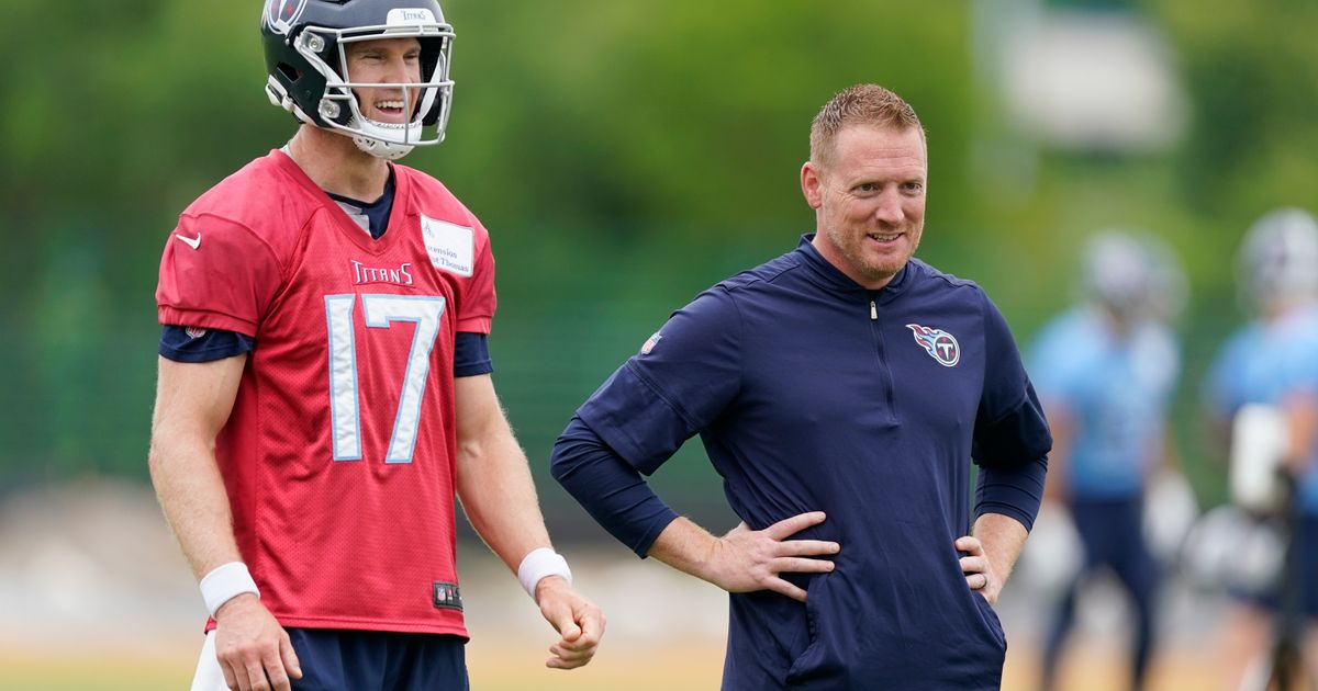 Tannehill building chemistry with his new Titans’ playmakers | The ...