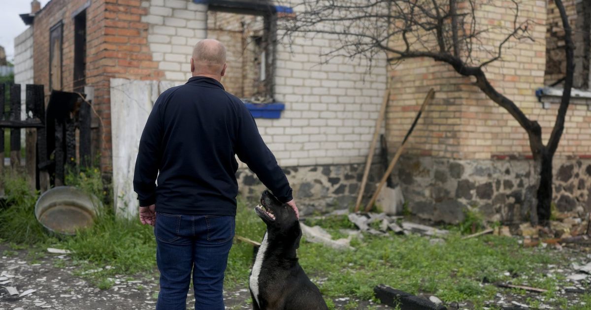 In Ukraine, broken lives in a broken house, just one of many | The ...