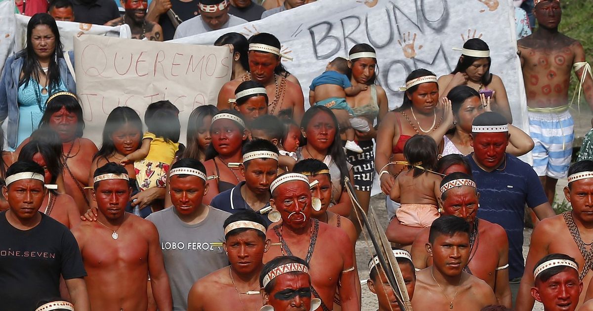 Search continues for missing men in Brazilian Amazon | The Seattle Times