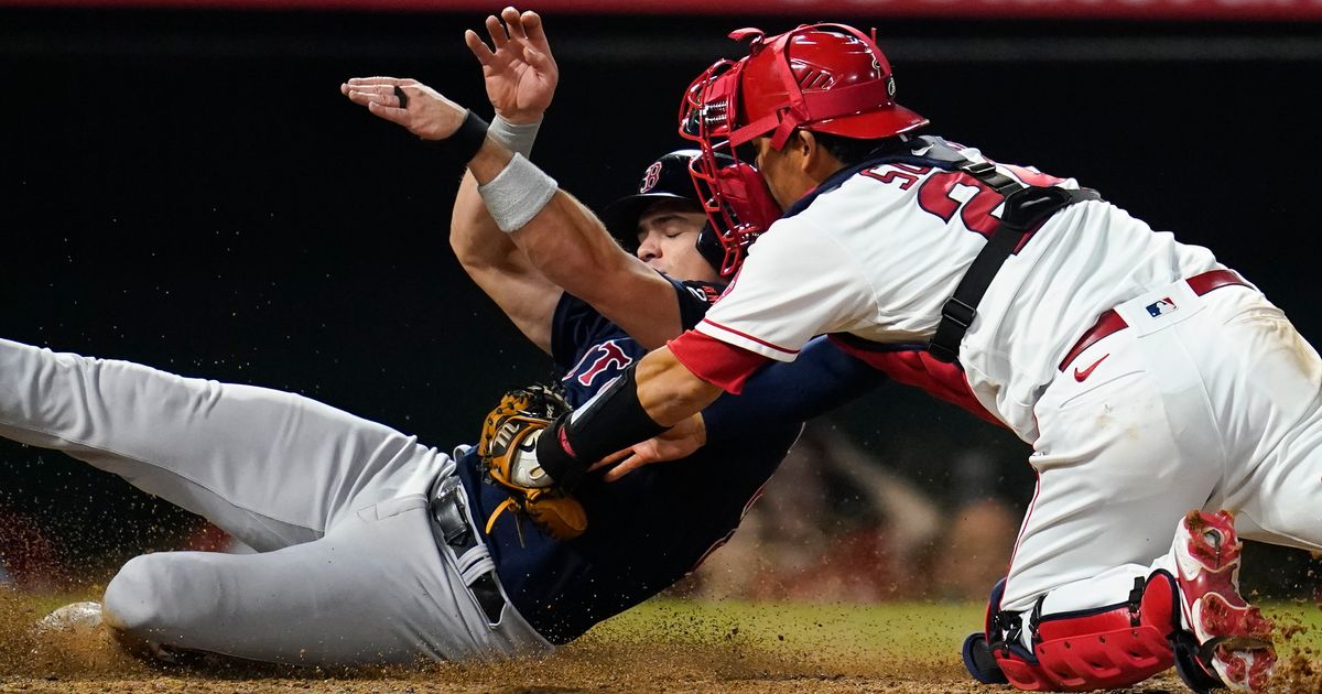 Red Sox send Angels to team-record 14th straight defeat | The Seattle Times