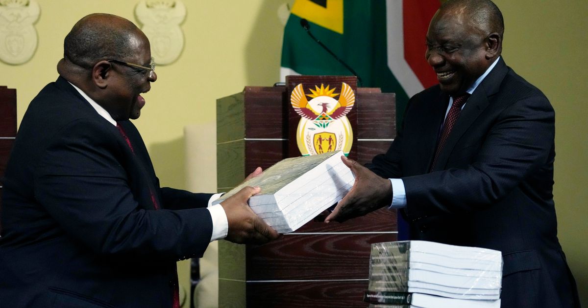 South African leader gets final chapter of corruption report | The ...