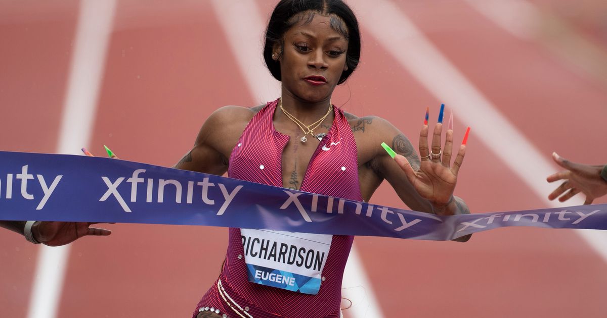 Richardson fails to make 100 final at the U.S. championships | The ...