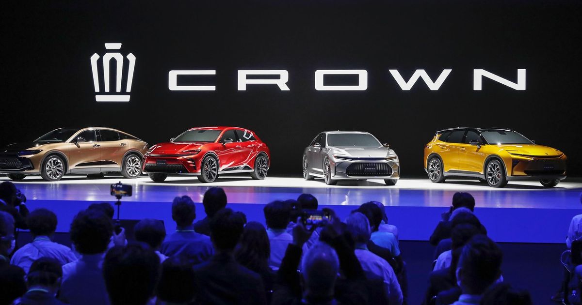 Toyota’s Japan flagship Crown car to debut on global markets | The ...