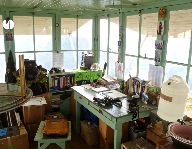 Inside Fire Lookout The West's Fire Lookouts Aren't Obsolete Yet