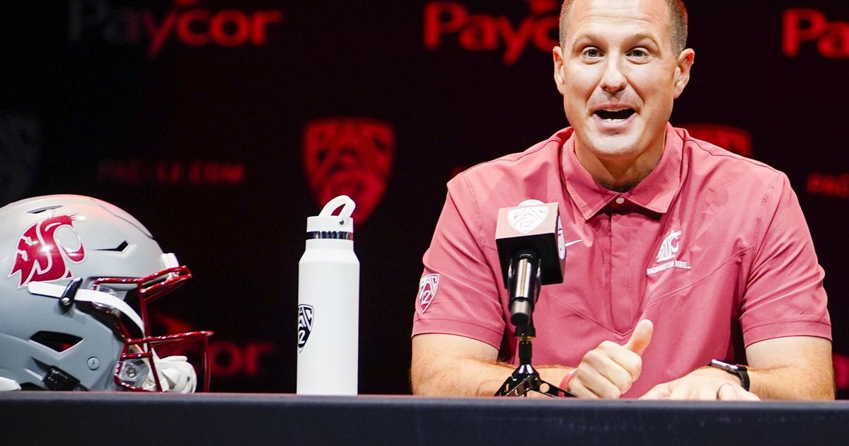 WSU Cougars strike upbeat tone at Pac-12 media day | The Seattle Times