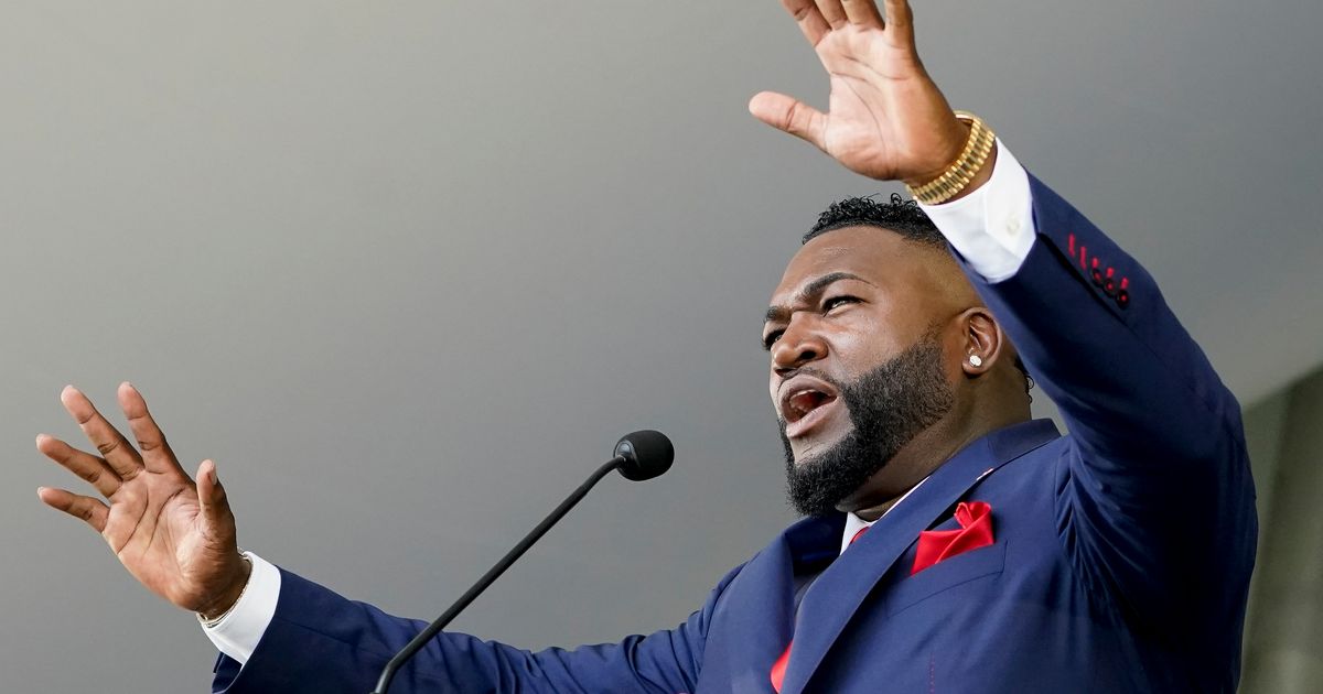 Big Papi a big hit at his Baseball Hall of Fame induction | The Seattle ...