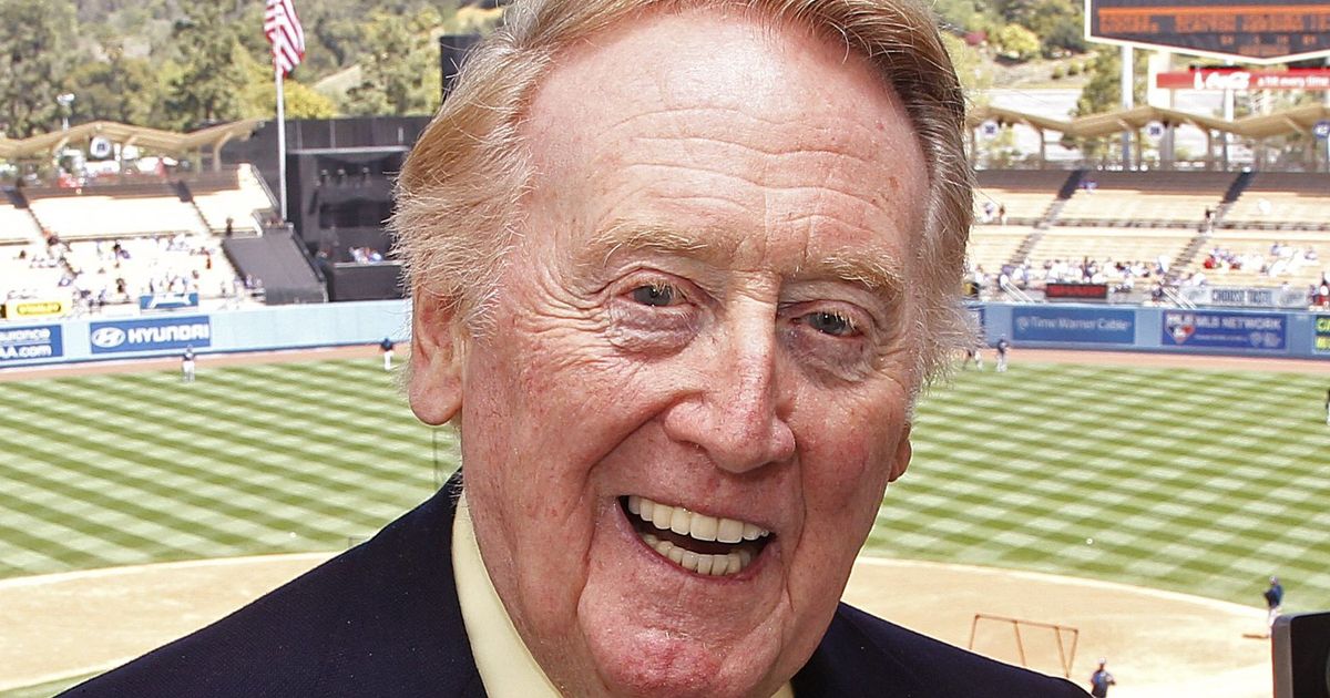 Vin Scully, Dodgers broadcaster for 67 years, dies at 94 | The Seattle ...