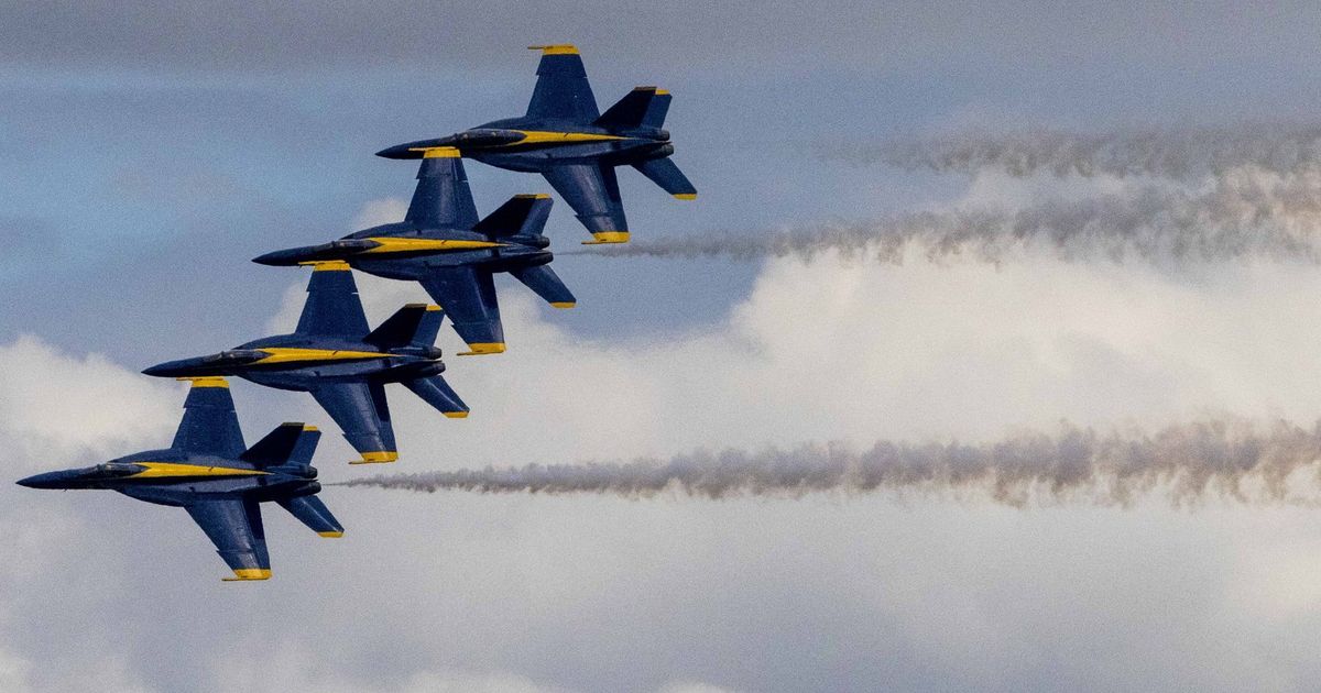 The Blue Angels soar and roar overhead in preparation for Seafair | The ...