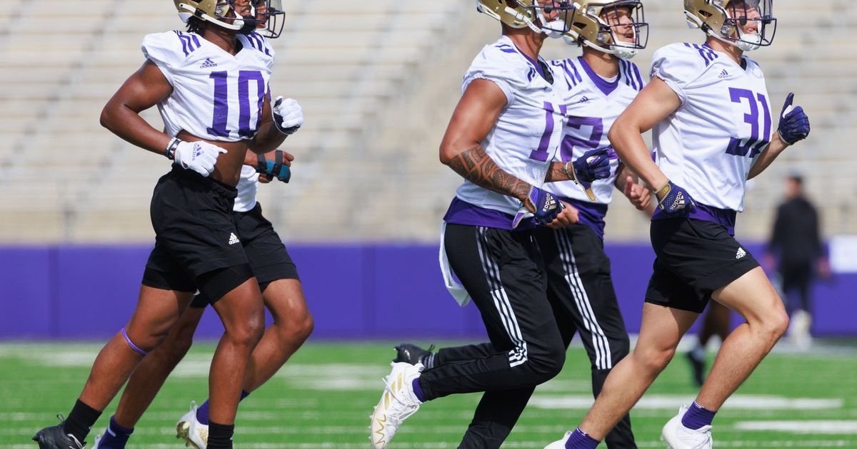 UW football observations: QB Sam Huard impresses on Day 2 of fall camp ...
