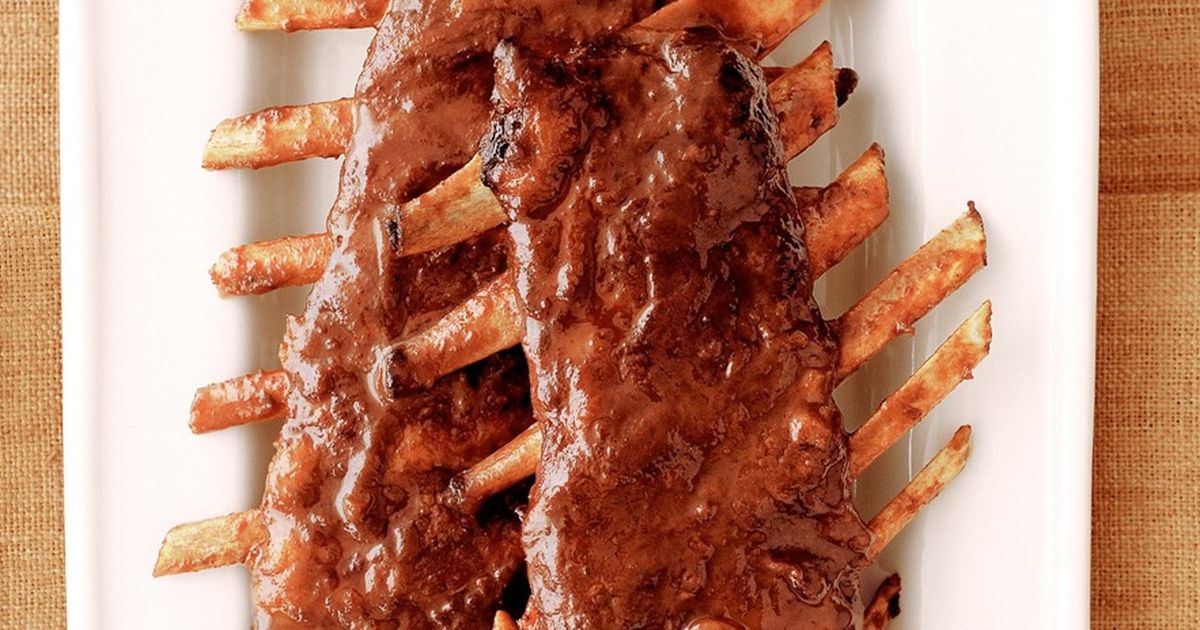 Marinated glazed ribs bring the bones to a casual Halloween meal | The ...