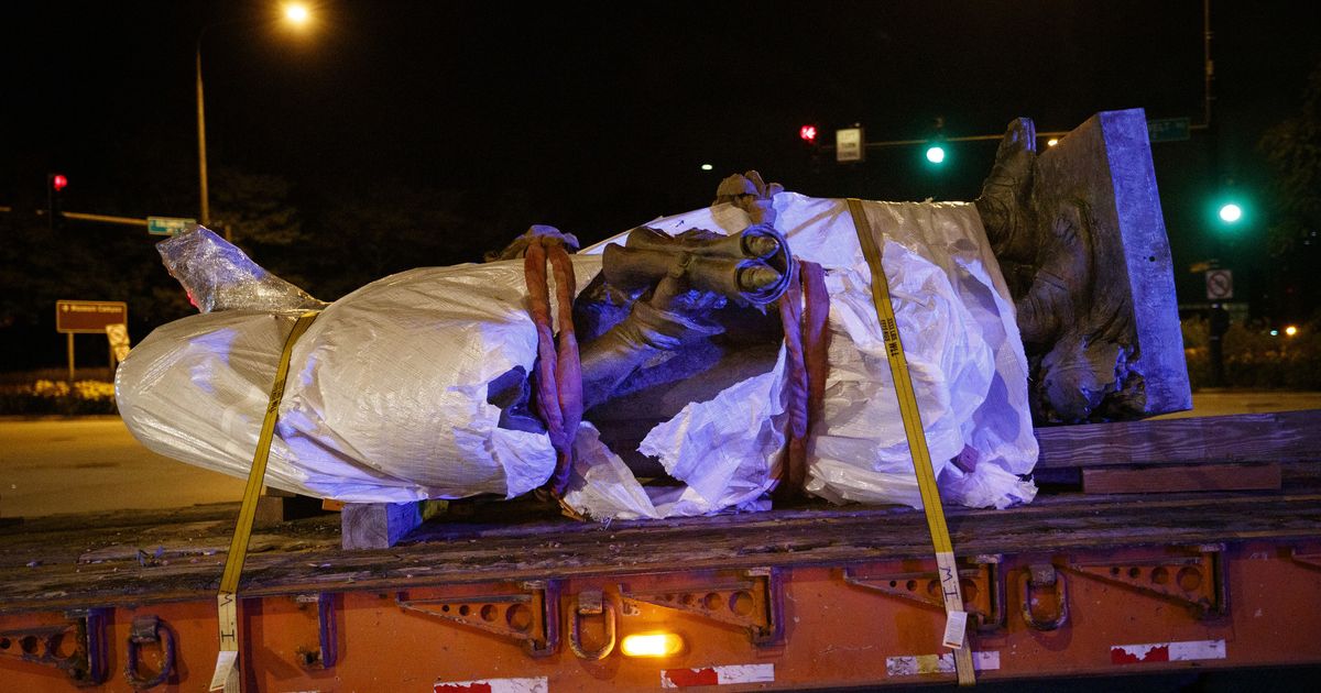 Chicago task force recommends removal of controversial monuments | The ...