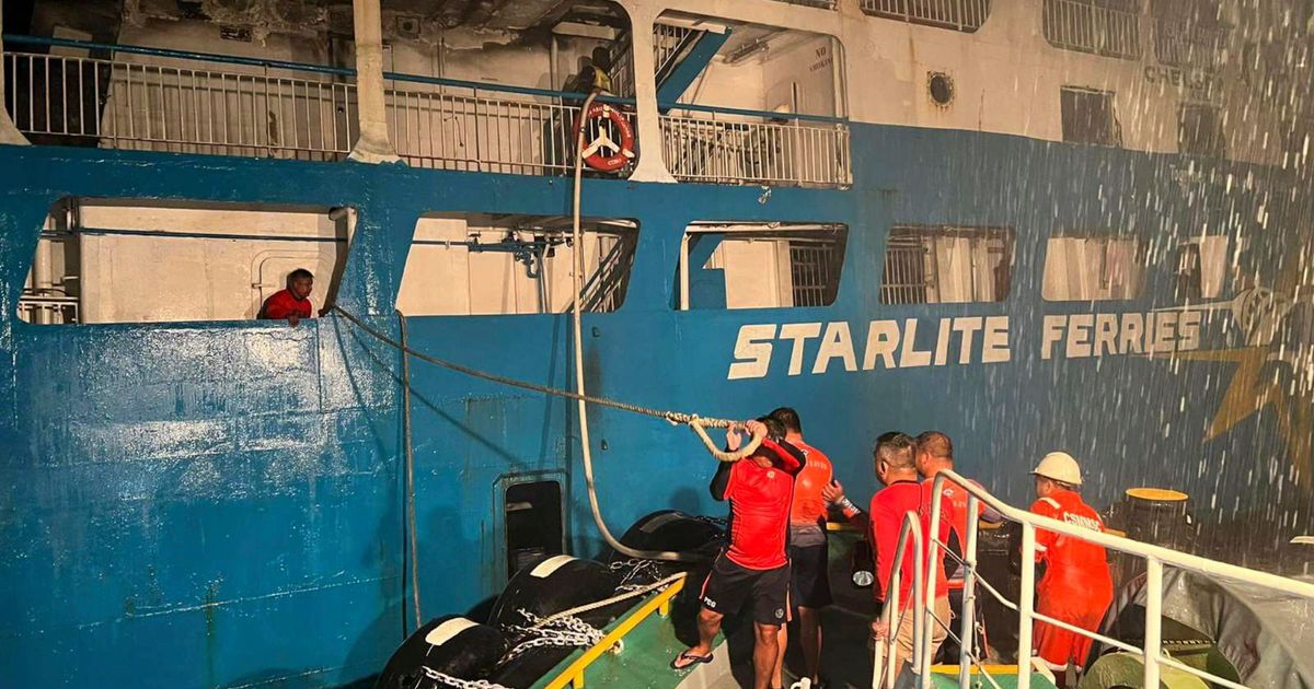Philippines: All 85 people from burned ferry safely rescued | The ...