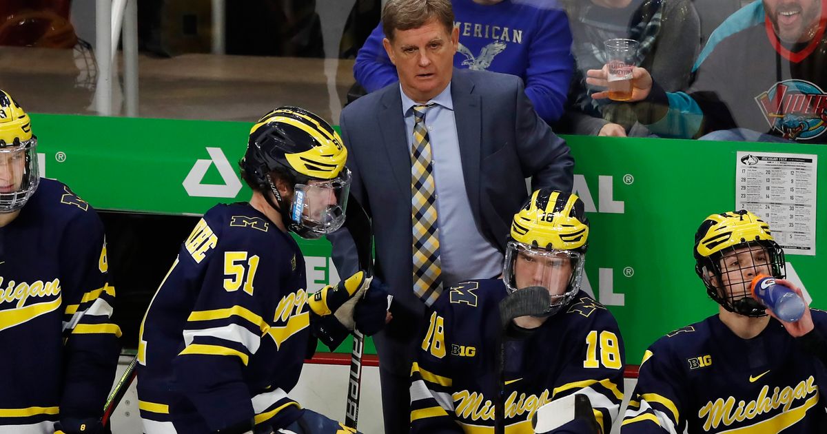 Michigan names Naurato interim coach after Pearson exit | The Seattle Times