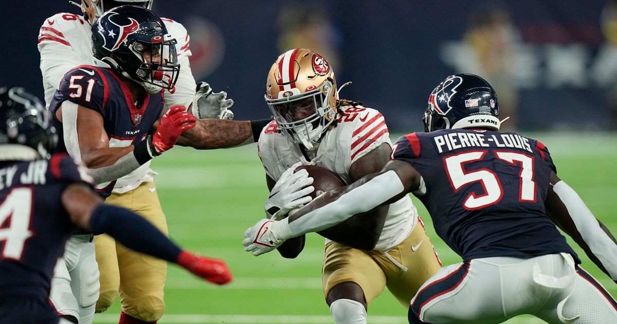 49ers cut 2021 third-rounder Trey Sermon | The Seattle Times